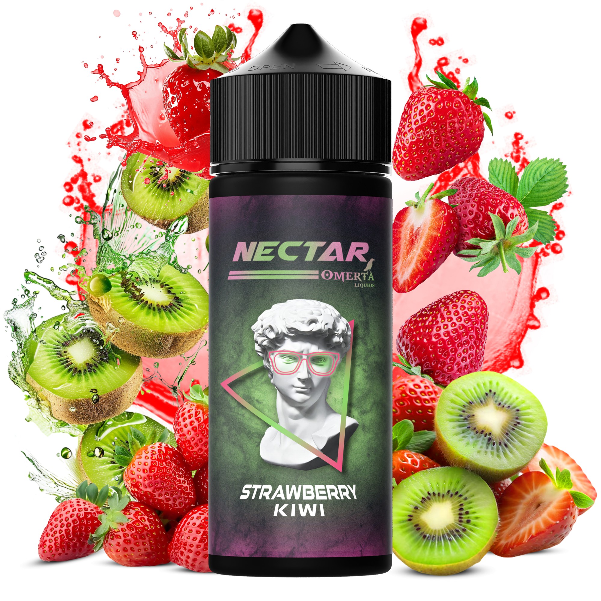 Nectar Strawberry Kiwi 120ml